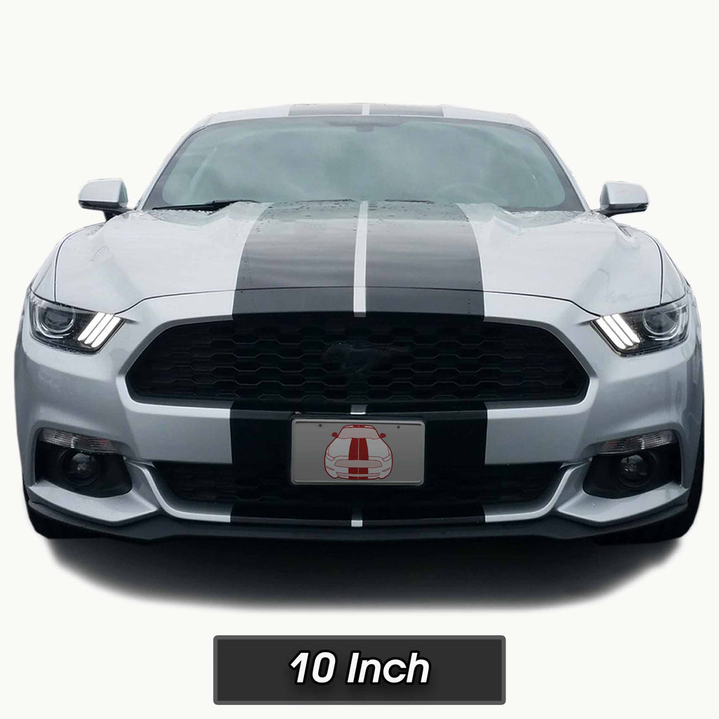 Glossy Black Racing Stripes with Pinstripes for a 2015, 2016, or 2017 ...